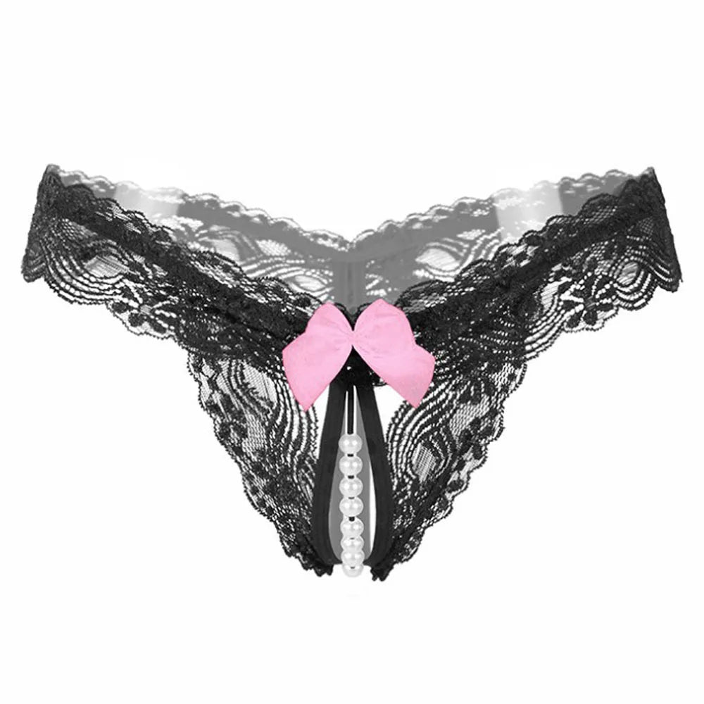 Pearl Lace Crotchless Panty | Lavah Intimates – LAVAH INTIMATES