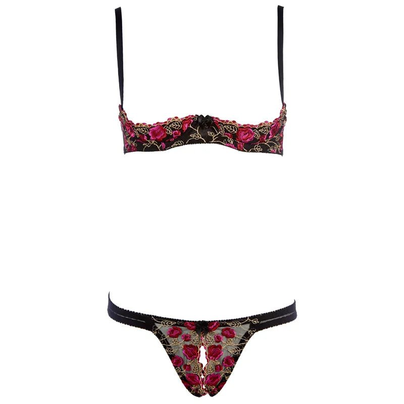 Blooming Rose Lingerie Set – LAVAH INTIMATES