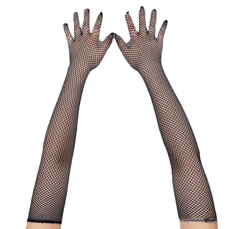 Fishnet Long Sleeve Gloves – LAVAH INTIMATES